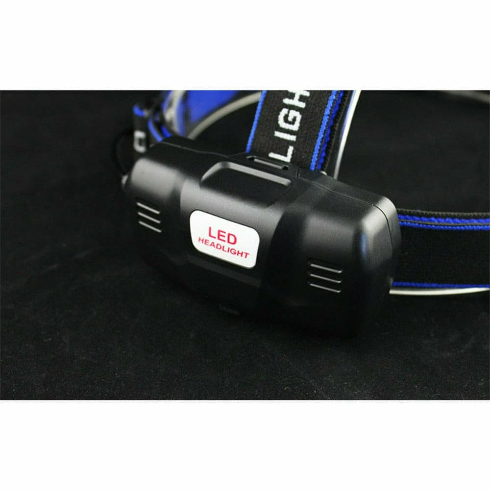 Bright Beam LED headlight w/removable battery & a 90° Adjustable Head
