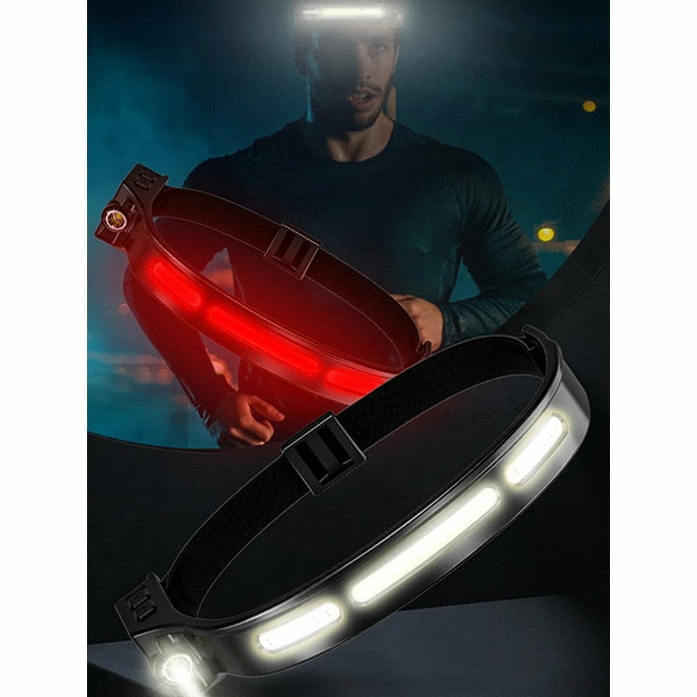 Bright Beam™ XPG/COB white & red LED light colors britebeam headlamp