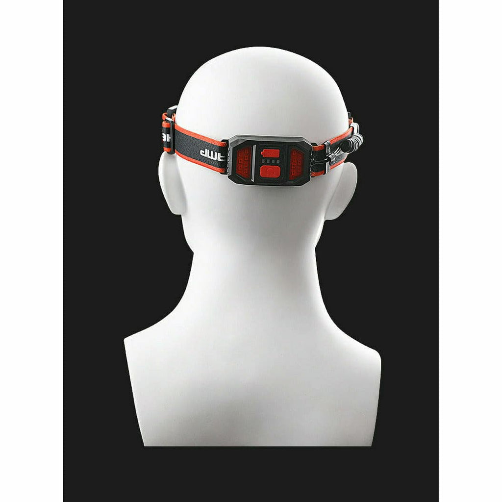 BBH100 Series headlamp with red warning light 230° Wide Angle